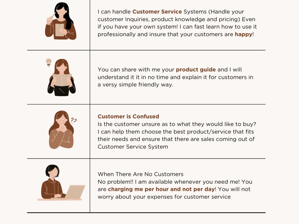 Customer Service Assistance in Arabic and English | Upwork