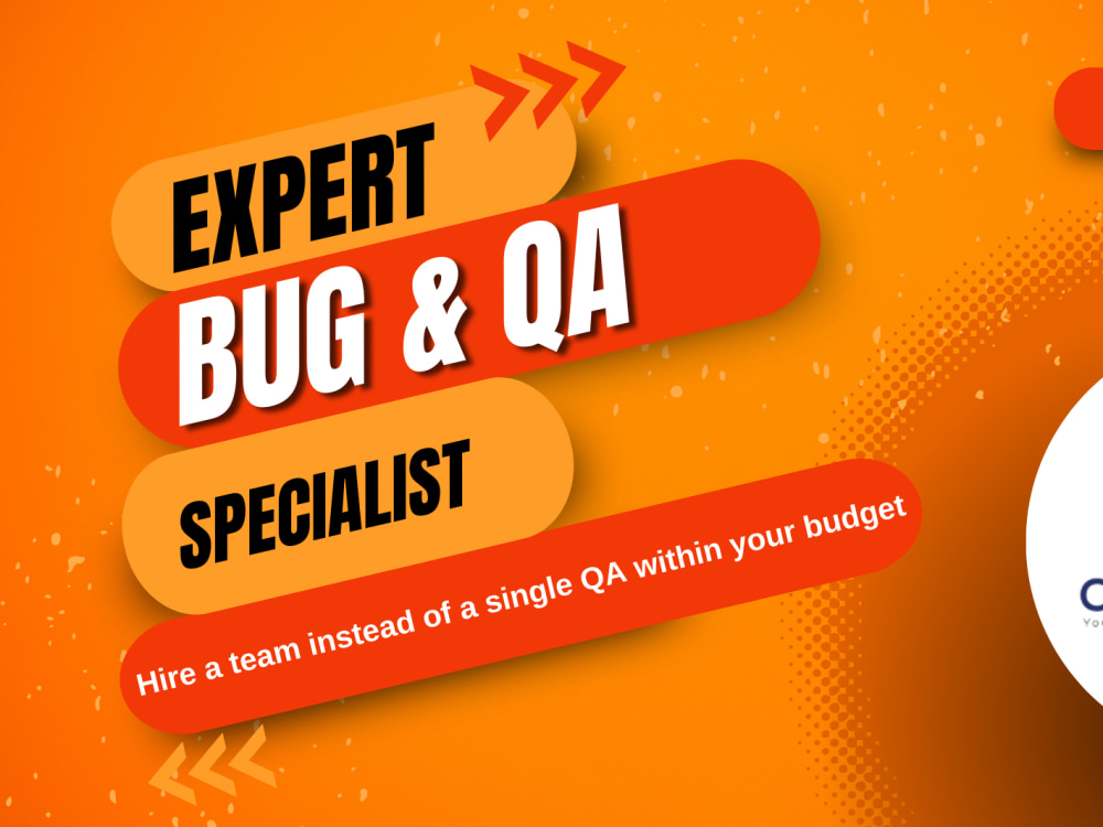 Functional testing and a detailed bug report. | Upwork