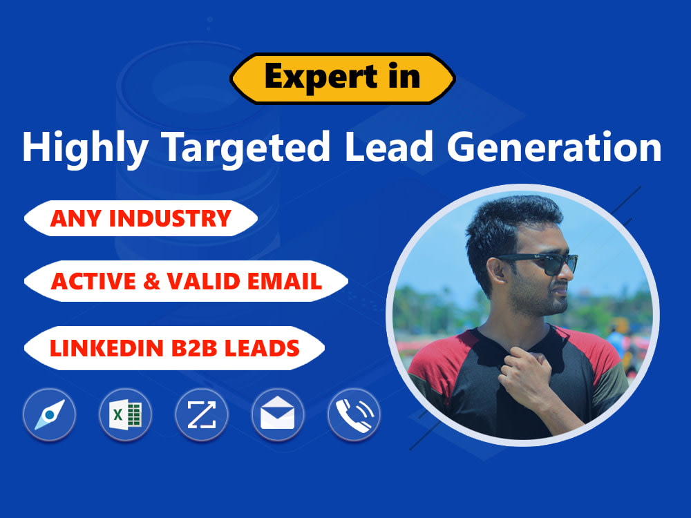 Targeted linkedin b2b lead generation & prospect email lists | Upwork