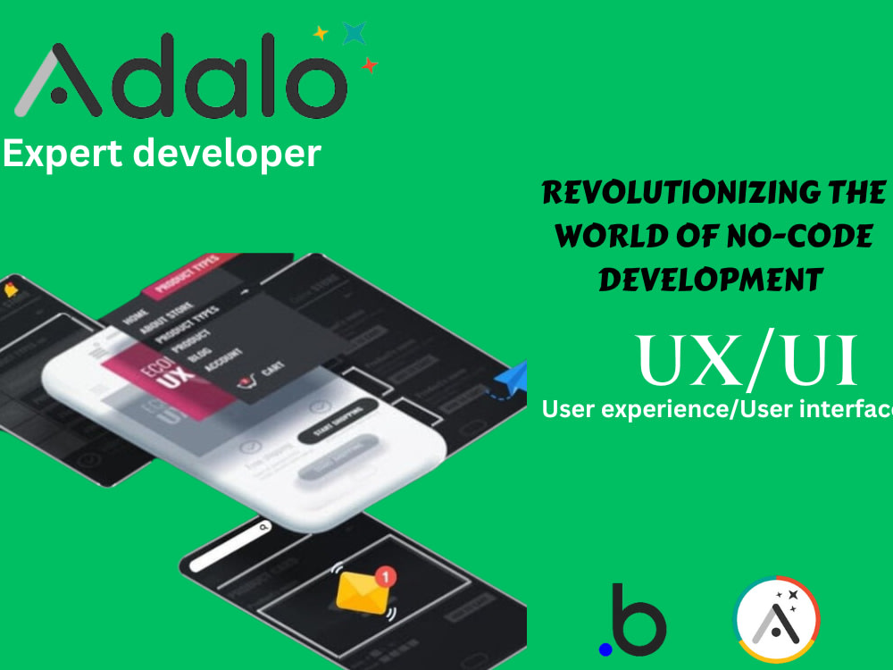 A high-end app with bubble, adalo and flutterflow. | Upwork