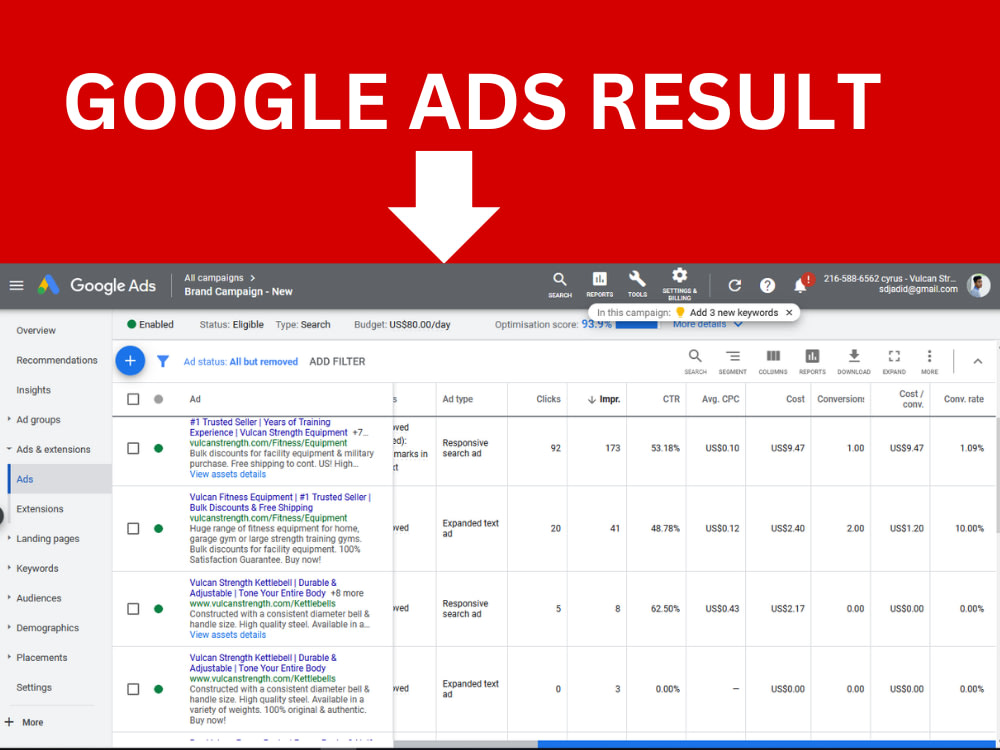 Video promotion for your youtube videos with Google Ads | Upwork