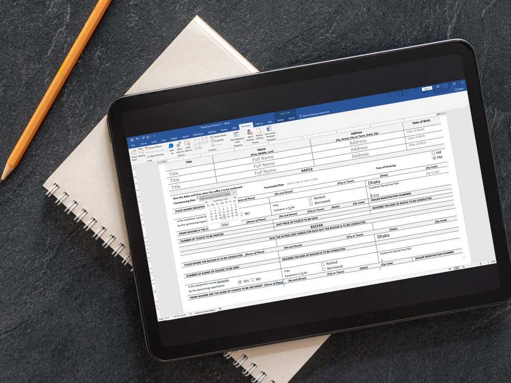 An interactive fillable PDF Form & any kind of PDF Conversion. | Upwork