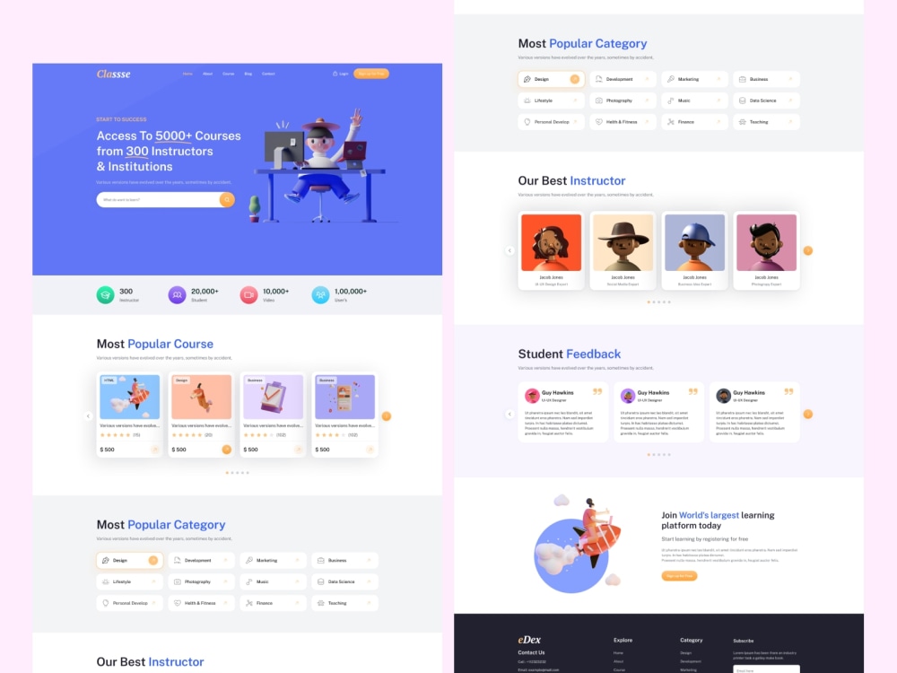 Great website ui ux design | Upwork