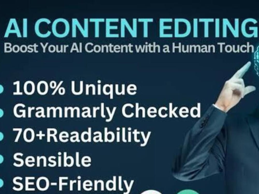 Ai content editing and fact checking in 24 hours | Upwork