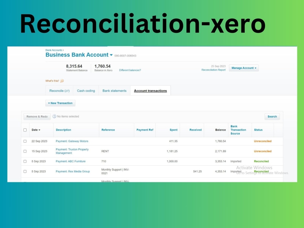Expert Australian bas bookkeeping and bank reconciliation in Xero Myob ...