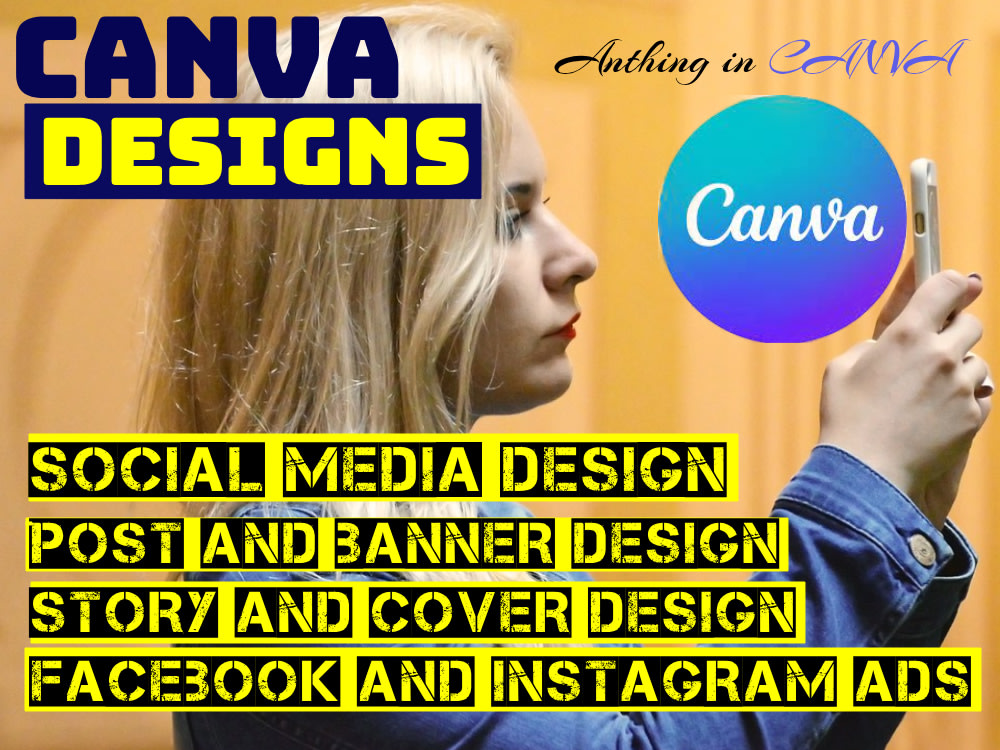Canva design, social media design, LinkedIn ads, posts, banner design ...