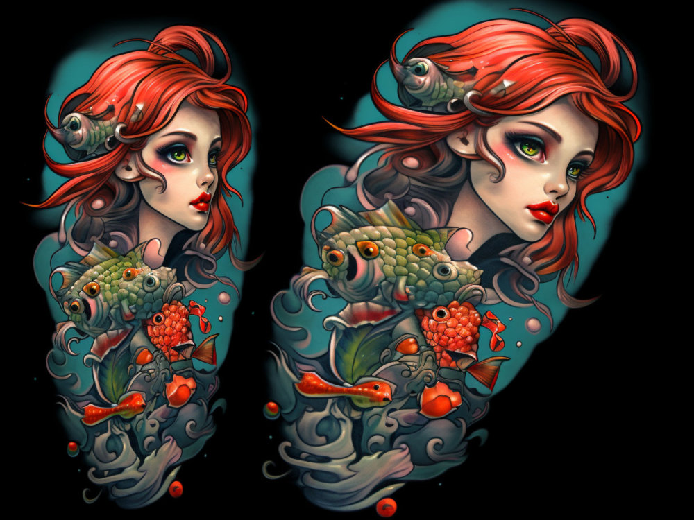 A custom tattoo design, any tattoo | Upwork