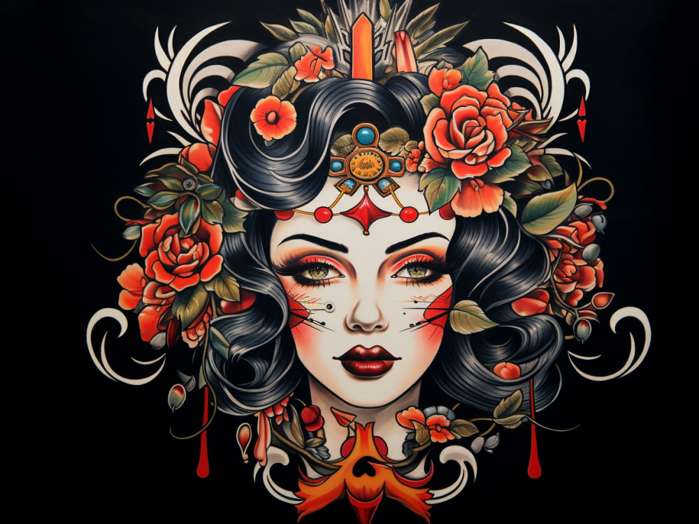 A custom tattoo design, any tattoo | Upwork