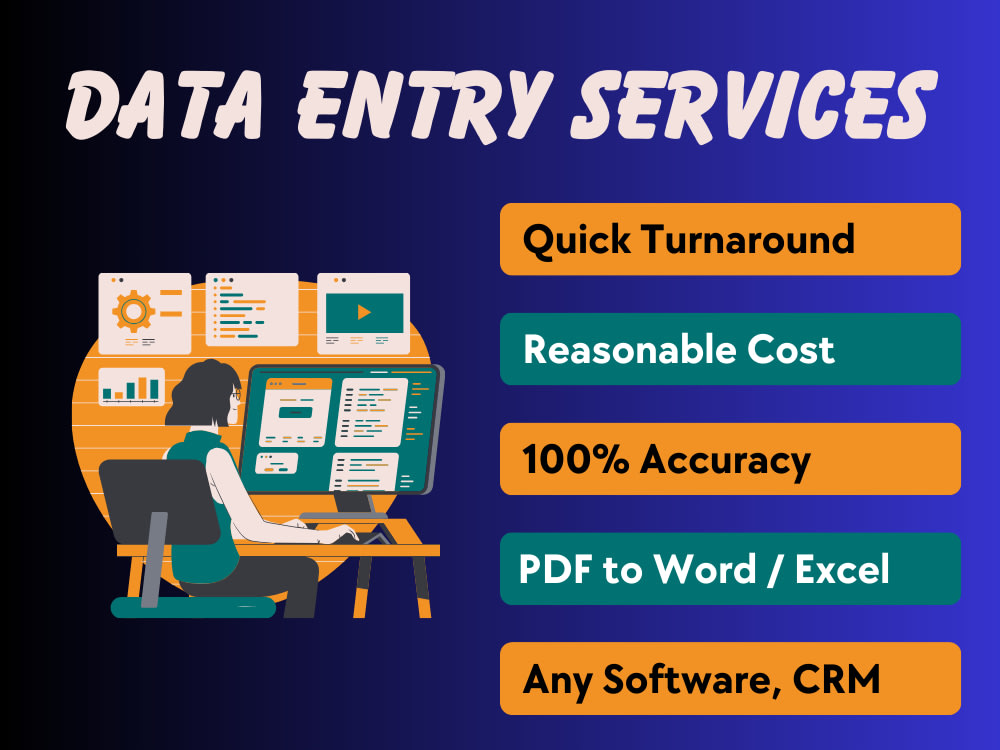 Professional & Quick Data Entry Services with 100% Accuracy | Upwork