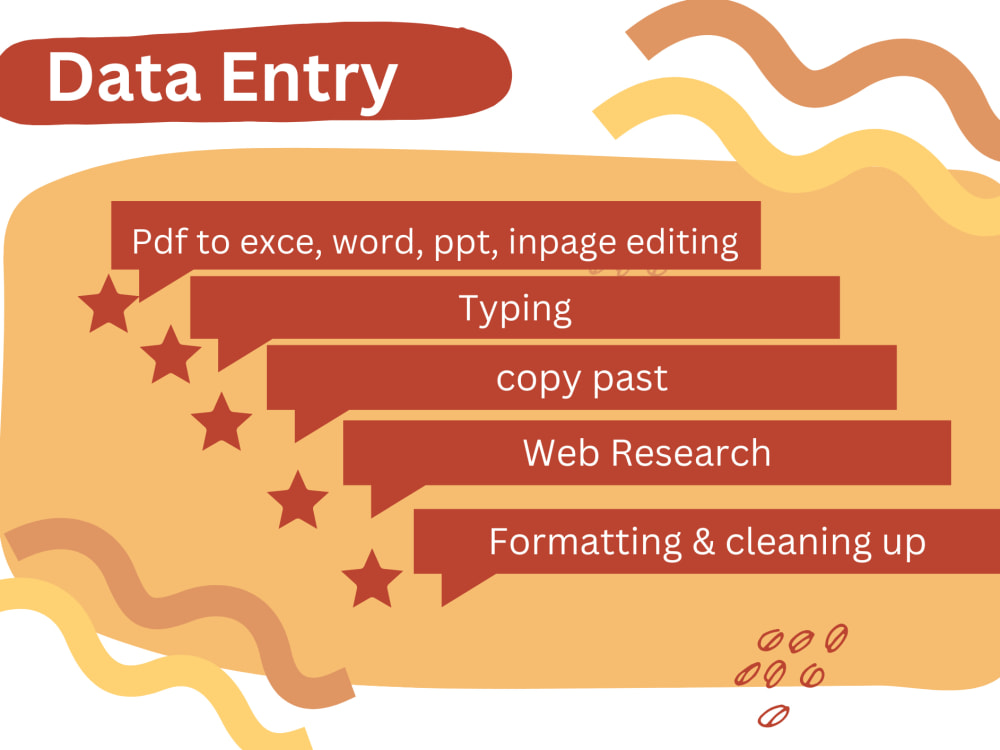 Data entry, web scraping, typing, copy paste, web research | Upwork
