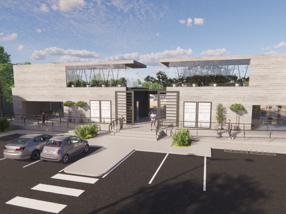 A realistic exterior architectural 3D render | Upwork