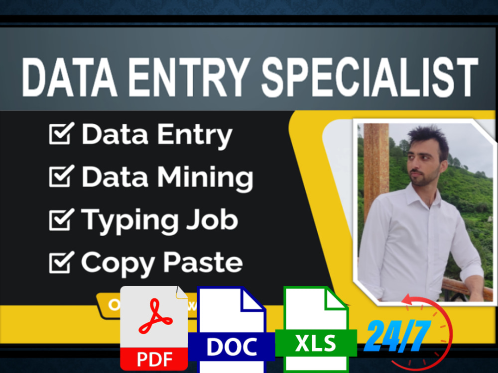 Data Entry Specialist with Free Revisions and Formatting | Upwork