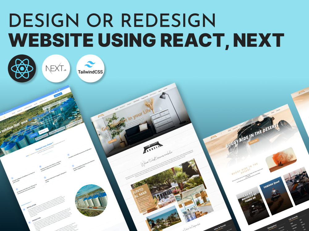 Front End Developer | Figma to Next.js / Tailwind | React | Upwork