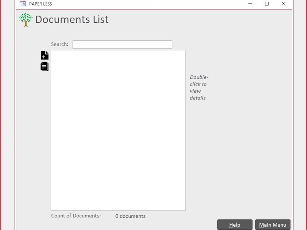 A paper-saving document management app with easy searchability. | Upwork