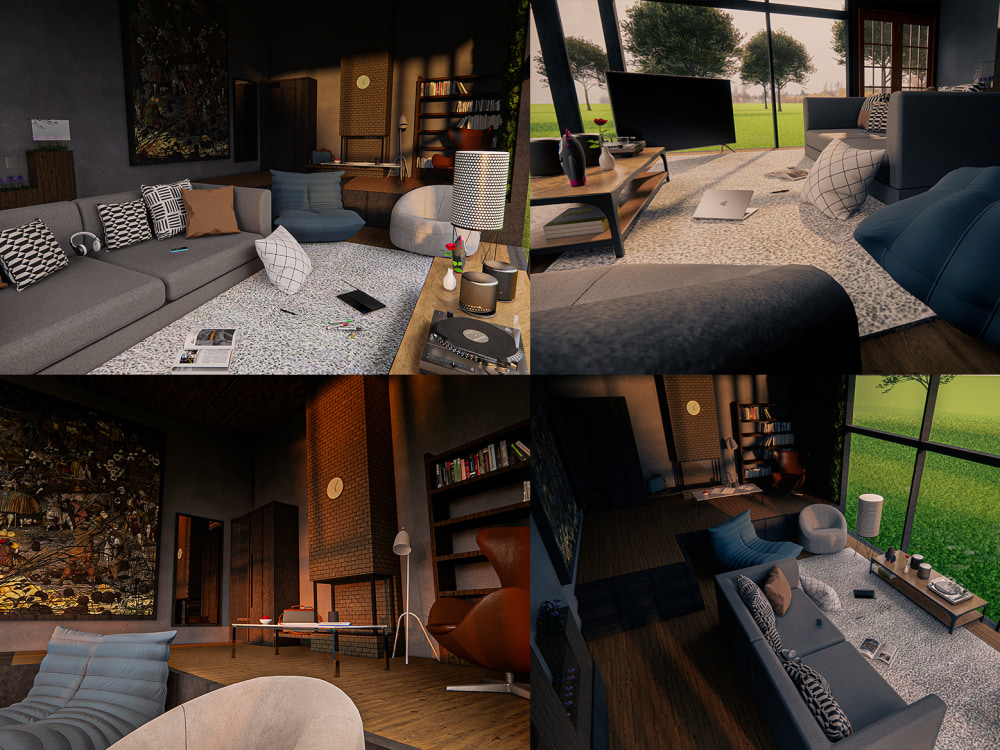 A private work room, can use for work, or relax without disturbance ...