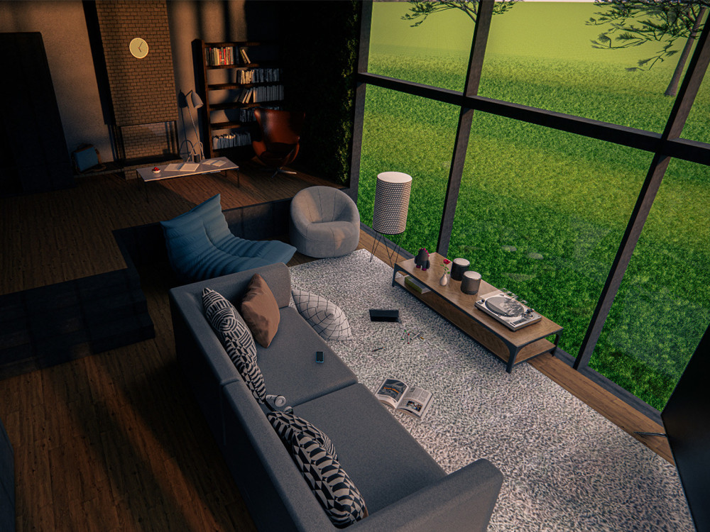 A private work room, can use for work, or relax without disturbance ...