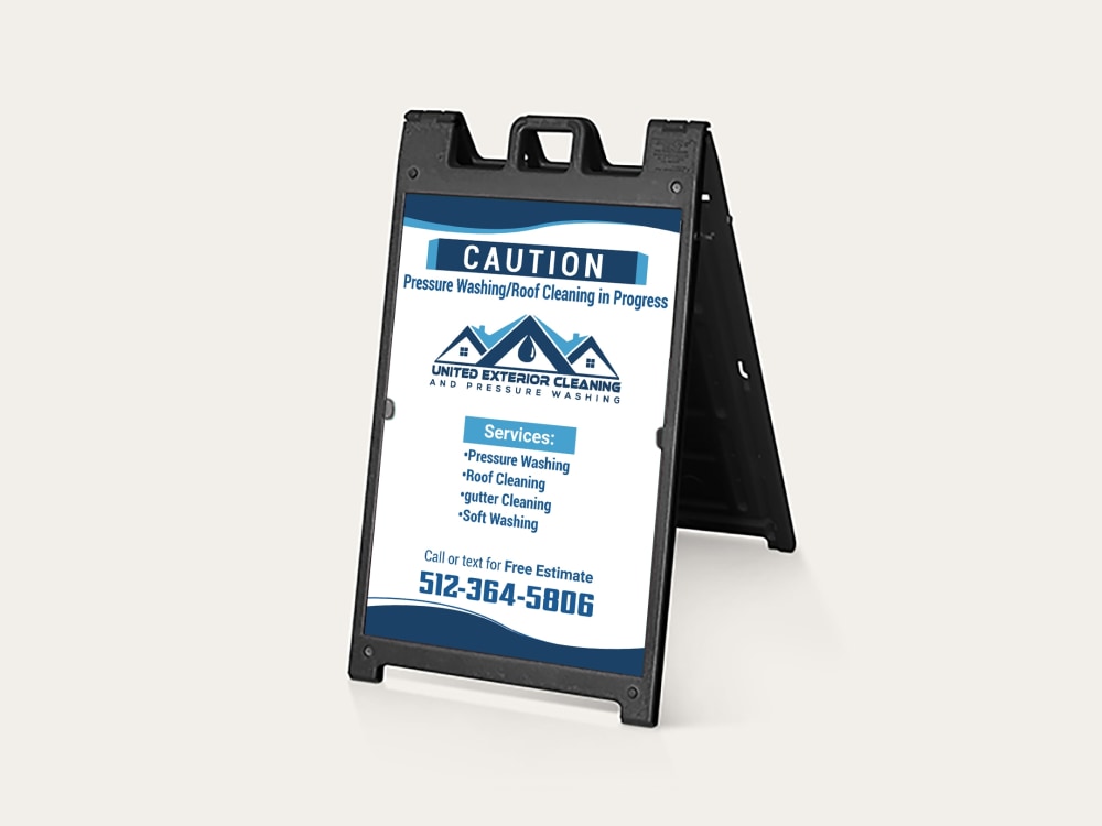 A frame Sign Design, Signage Design, Signboard Design | Upwork