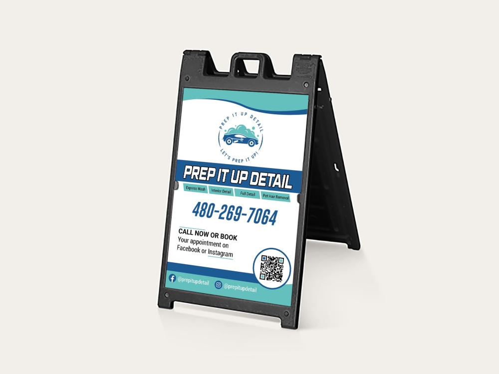 A frame Sign Design, Signage Design, Signboard Design | Upwork