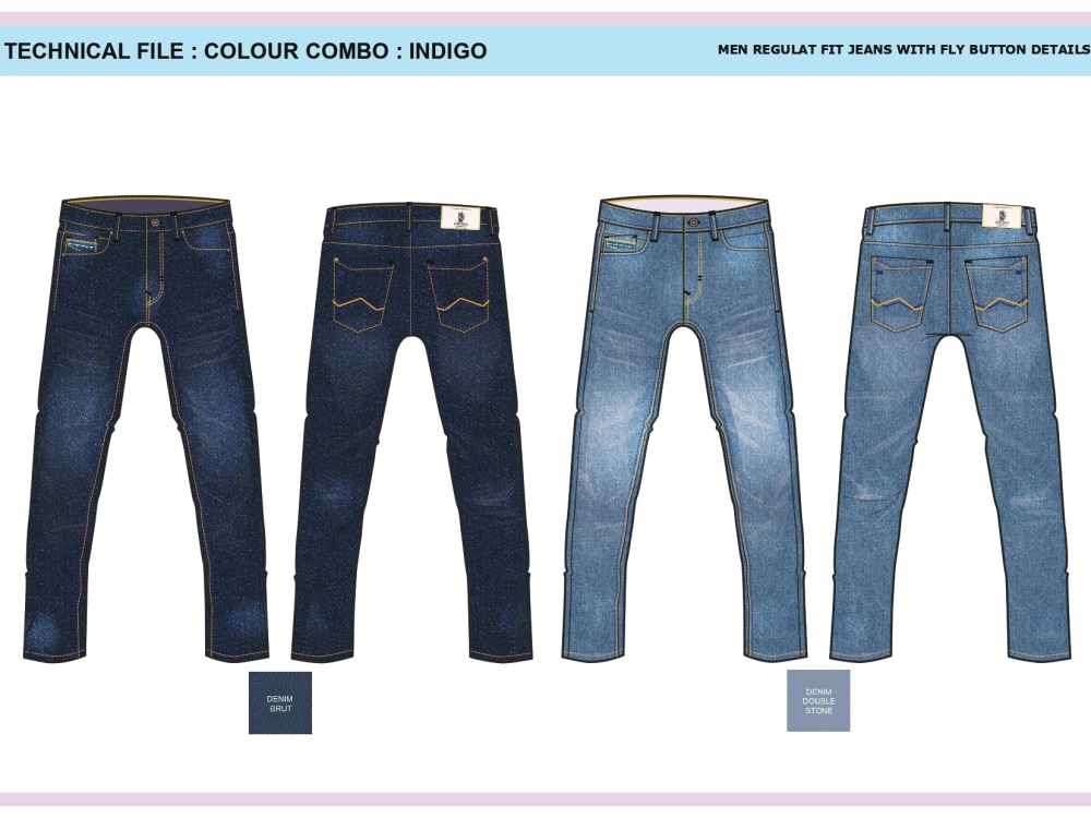 Denim Complete Tech Pack which will be fully ready for sampling | Upwork