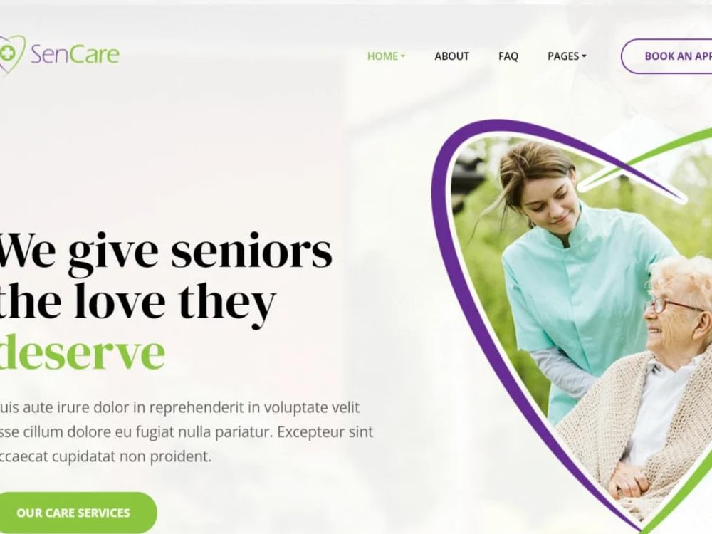 Home care website, healthcare staffing agency website, home care ...