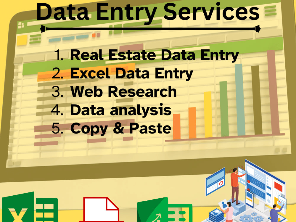 Data Entry, Copy&Paste, Data analysis And Web research | Upwork