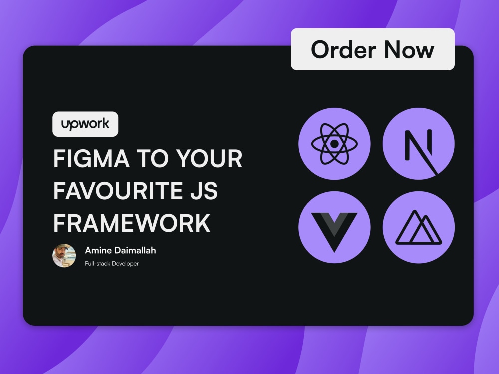 Figma To React Js Next Js Vue Js Nuxt Js Astro Responsive Front End Upwork