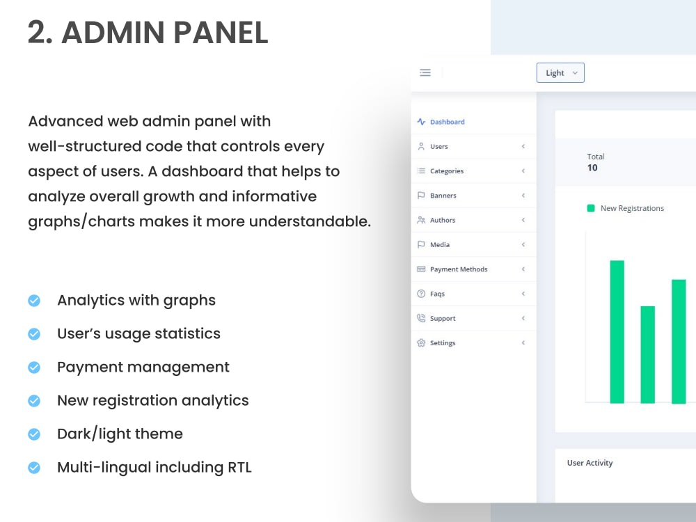 Online Audio Book App (With Admin Panel) | Upwork