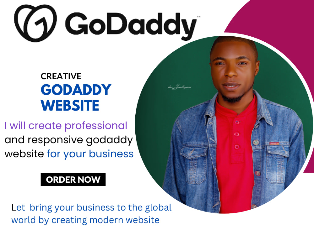 GoDaddy website design, GoDaddy e-commerce website or GoDaddy landing ...