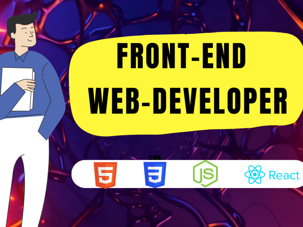 React Js Next Js Html Css Js Application Front End Web Developer Upwork