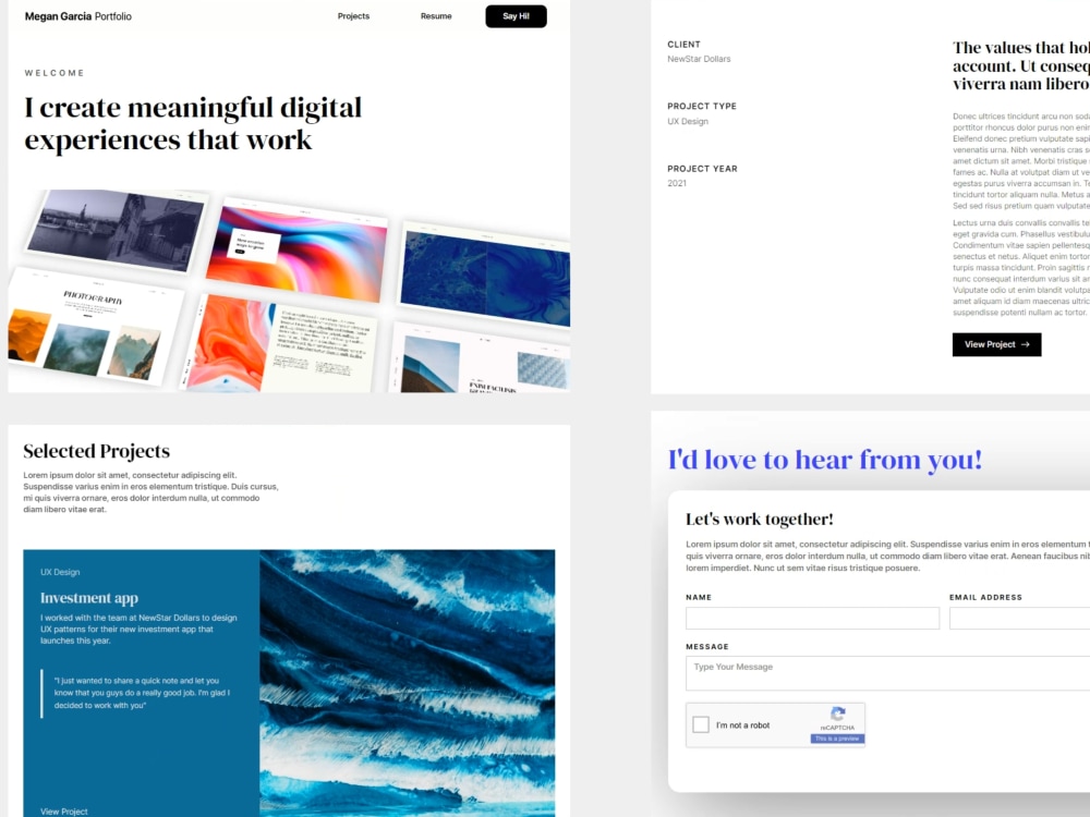 A Full-Functional Custom Webflow Website or Animated Webflow Landing ...
