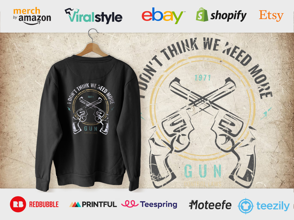 Custom t-shirt and apparel design for print on demand | Upwork