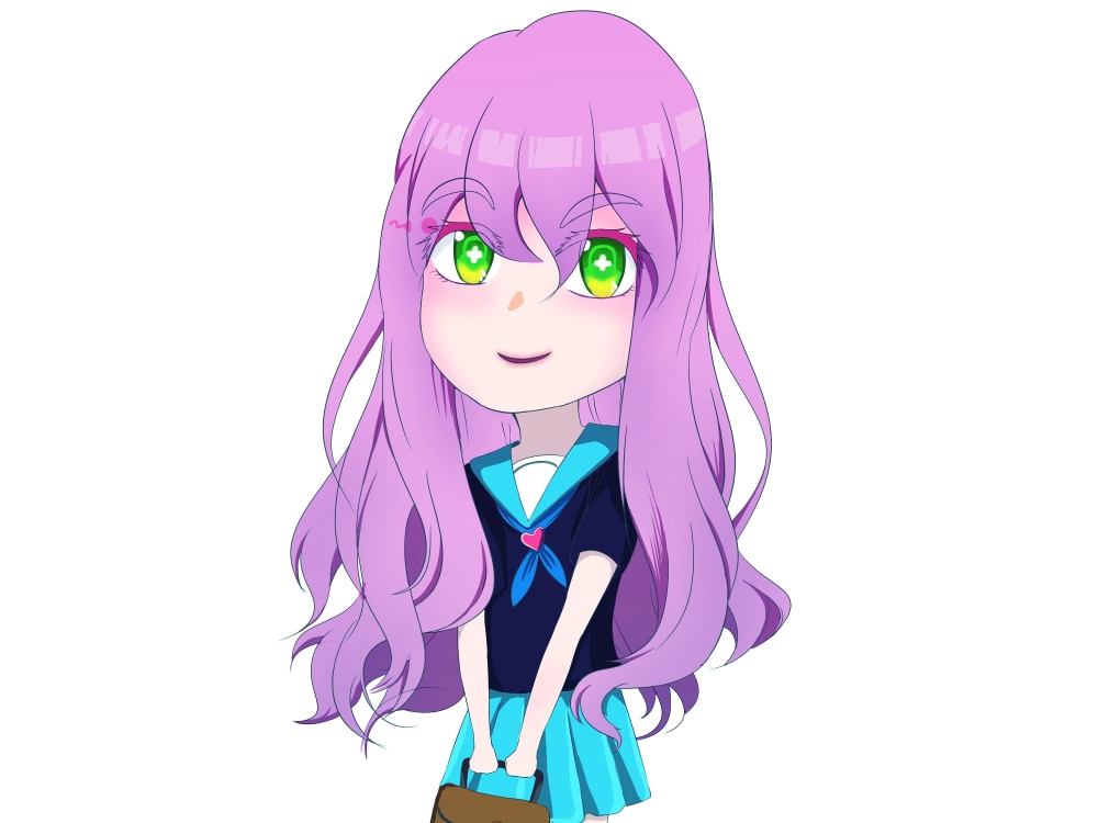 Full body chibi character illustration | Upwork