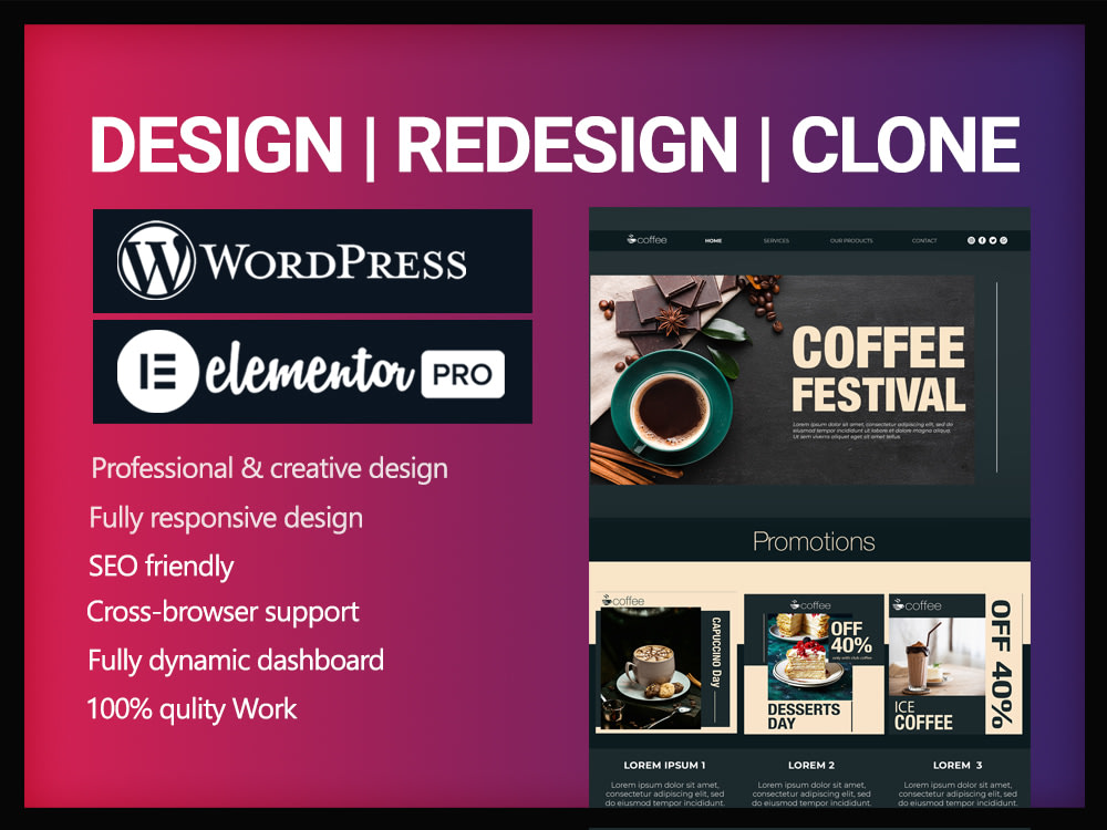 Elementor Designer | Elementor Pro | Elementor Developer | Elementor Expert | Upwork