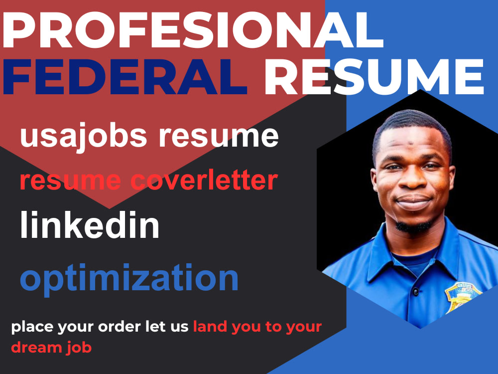 A professional federal resume for applications on USAJobs | Upwork