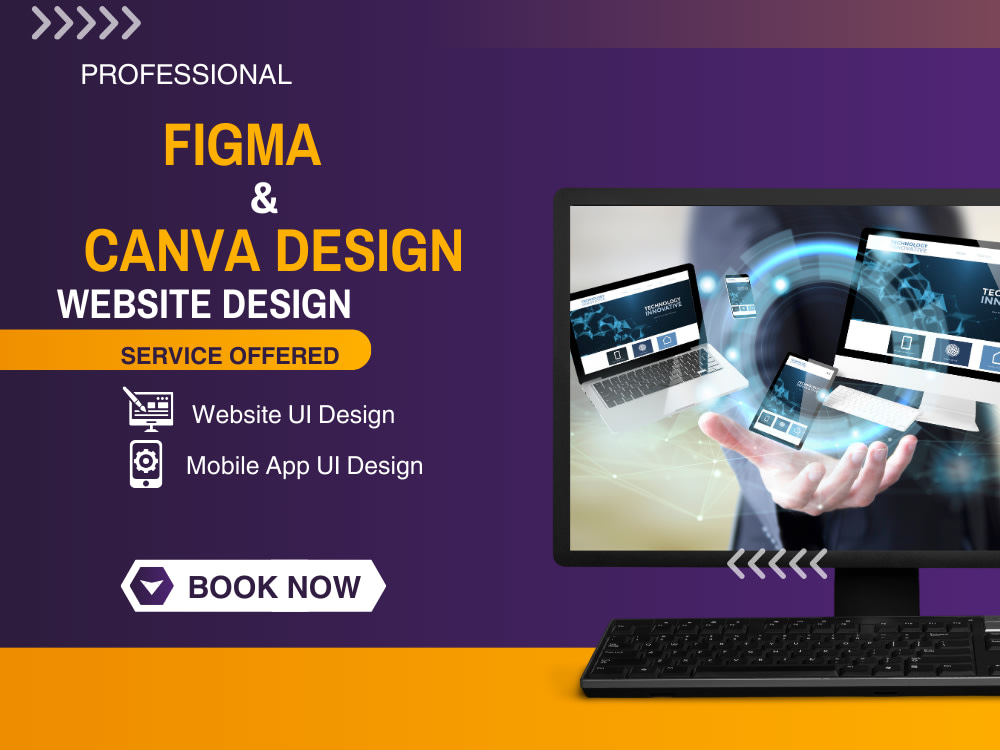 Figma UI/UX Design Canva design | Upwork
