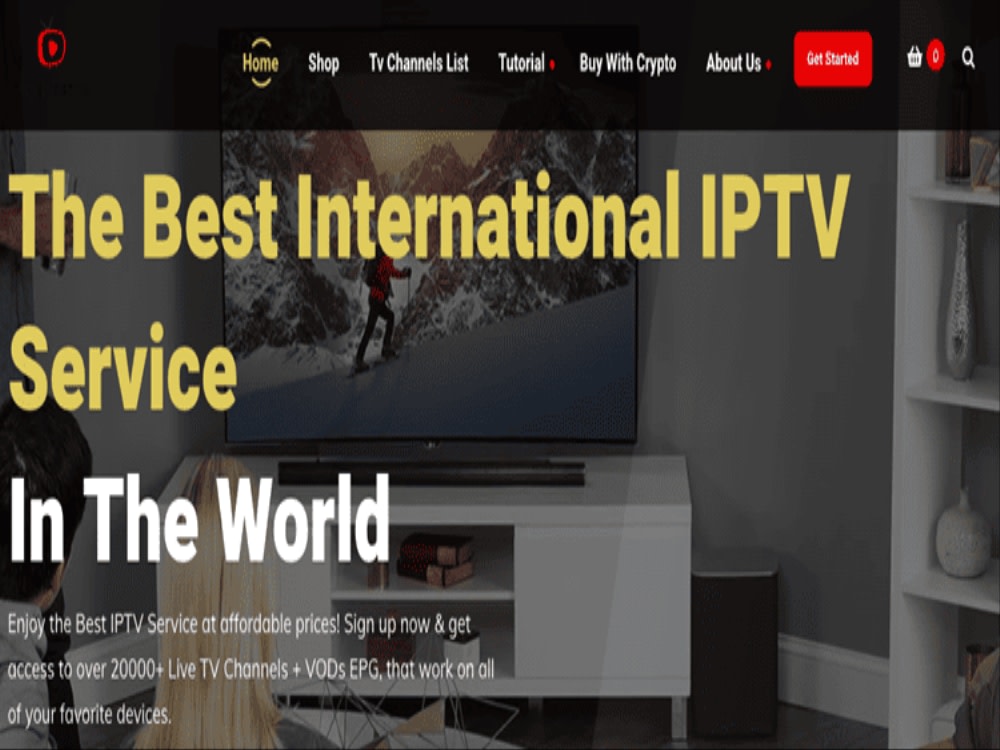 Professional IPTV website for Your service | Upwork