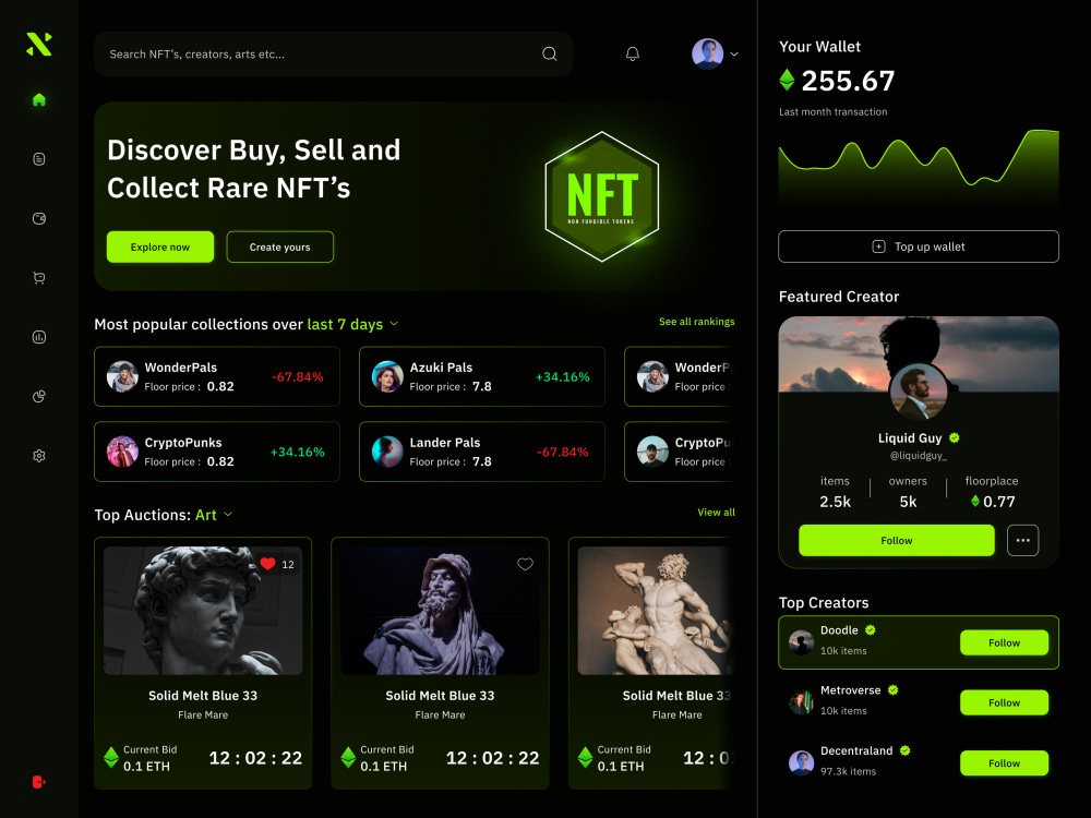 Modern and user-friendly Saas Product, Web App, Dashboard UI/UX design ...
