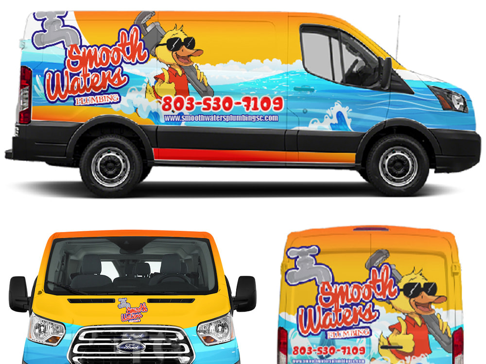 Commercial van wrap design, truck wrap design or car wrap design | Upwork