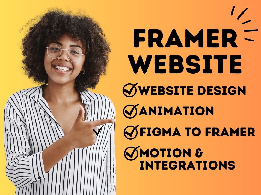 Framer Website, Figma to Framer, Framer Animation Framer Motion | Upwork Framer Website, Figma to Framer, Framer Animation Framer Motion | Upwork