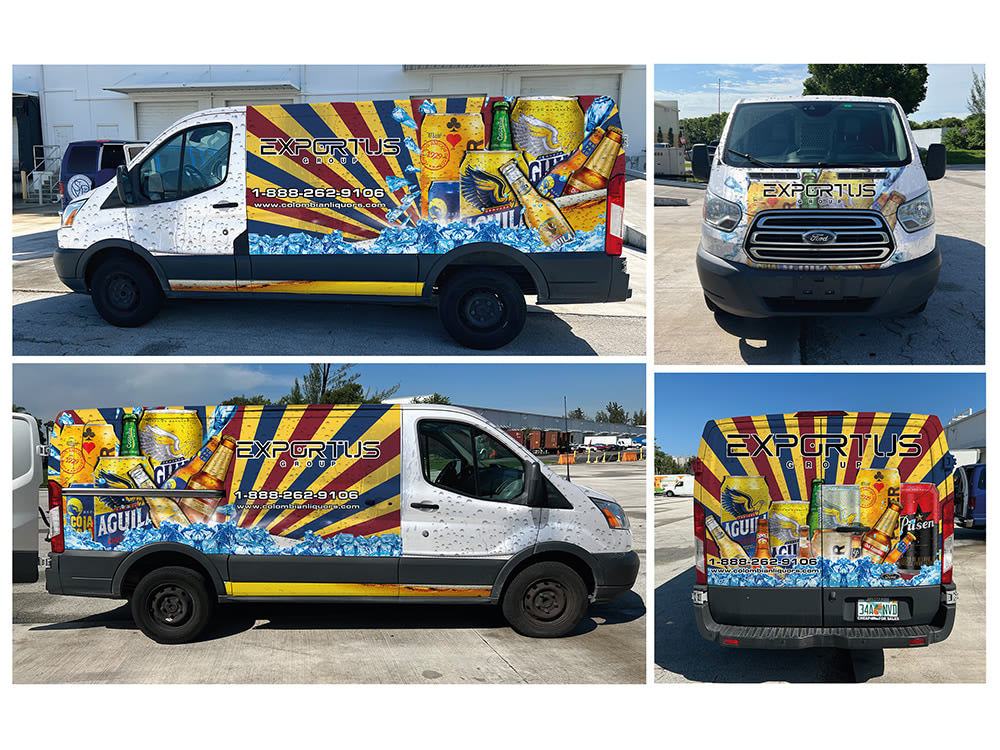 Commercial van wrap design, truck wrap design or car wrap design | Upwork