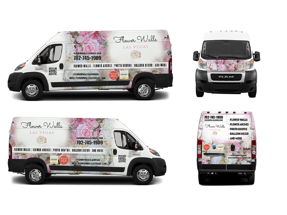 Commercial van wrap design, truck wrap design or car wrap design | Upwork