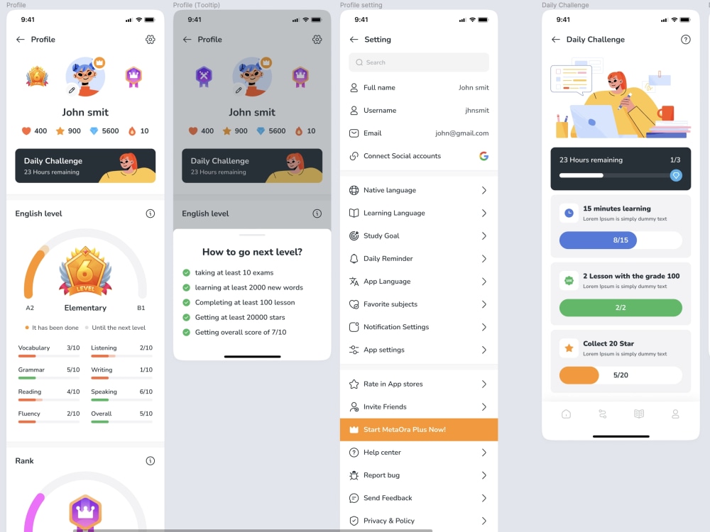 A premium-quality UI/UX design. | Upwork