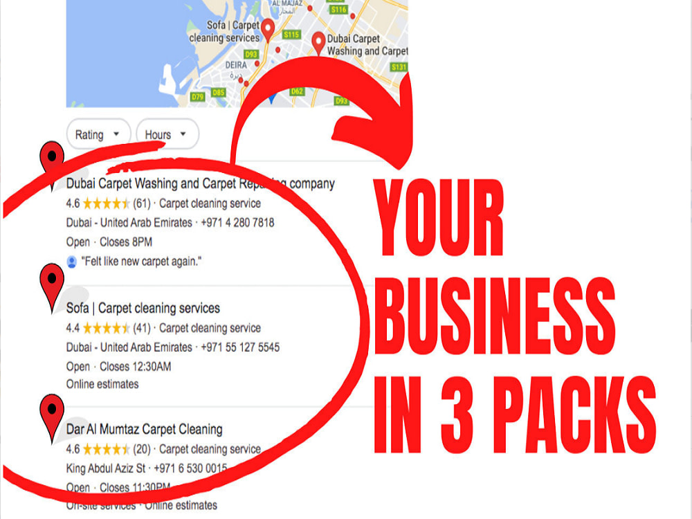350 google maps citations for local business SEO | Upwork
