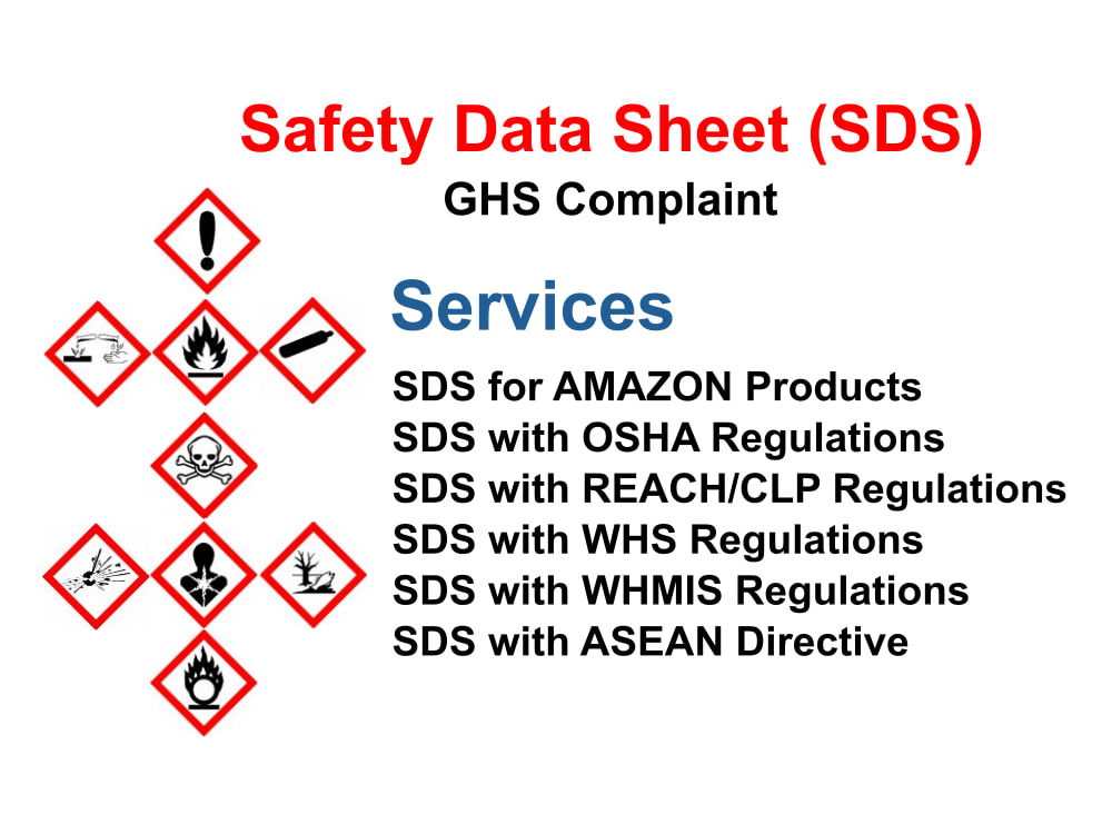 A Safety Data Sheet (SDS/MSDS) | Amazon Complaint | GHS Complaint ...