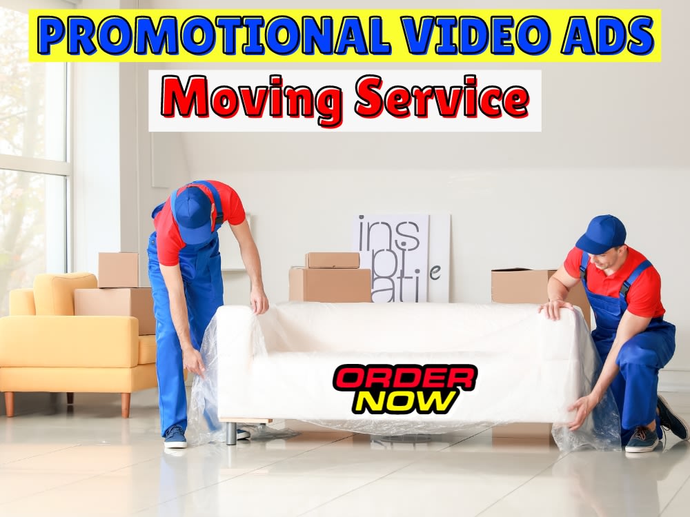 Moving Service Video short ad for business promotion and marketing | Upwork