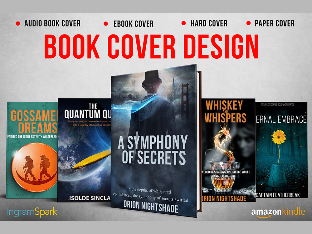 Design book cover, ebook cover and Amazon book cover | Upwork