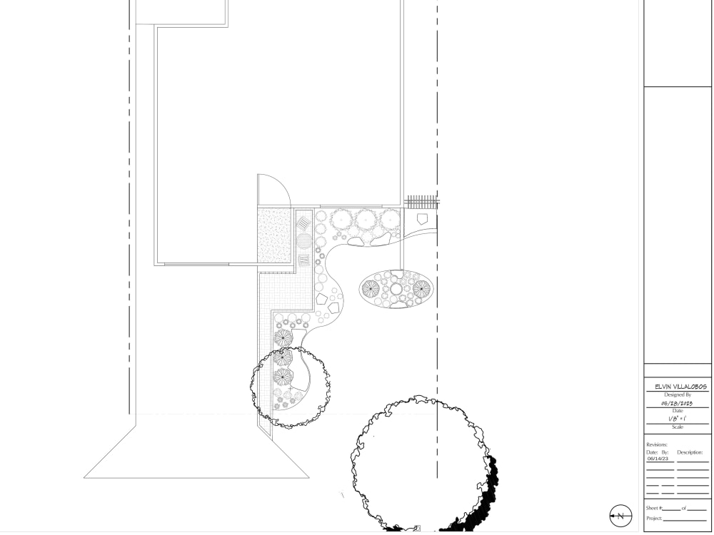 A Detailed 2D Landscape Design | Upwork