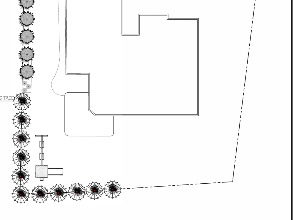 A Detailed 2D Landscape Design | Upwork