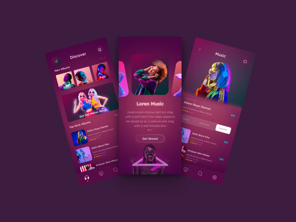 Amazing mobile app design and website design. | Upwork