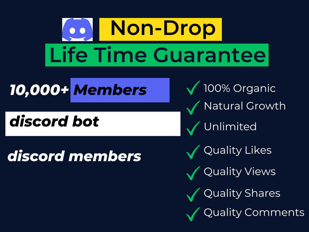 Discord Member , Online Verified Discord Members, Discord bots | Upwork